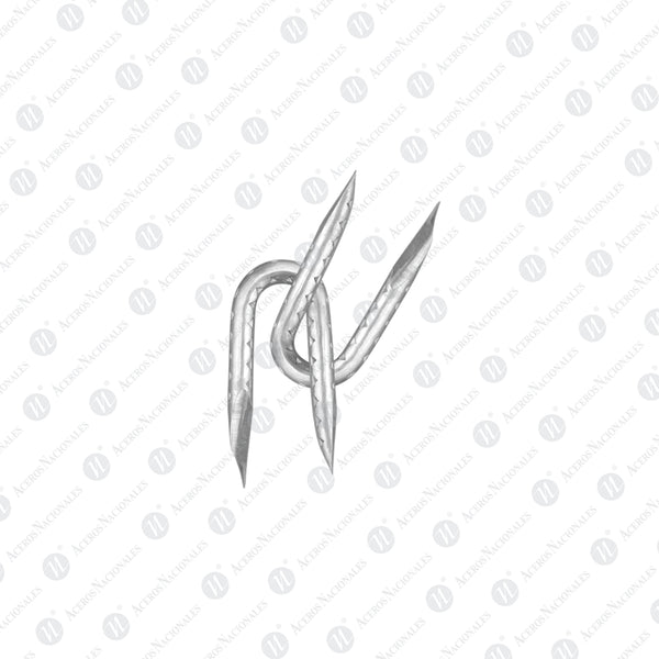 Grapa Galvanizada Corrugada 1 1/4" – Aceros Nacionales
